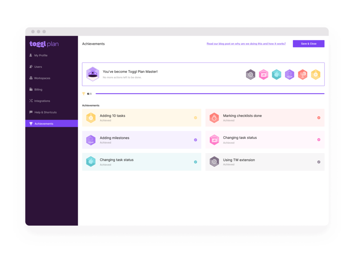 Earn a Tree by Becoming a Planning Master | Toggl Blog