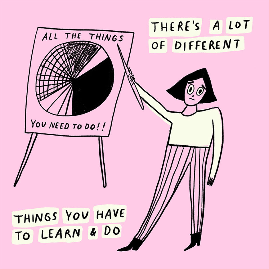 Learning Is Fun As A Freelancer* [Comic]