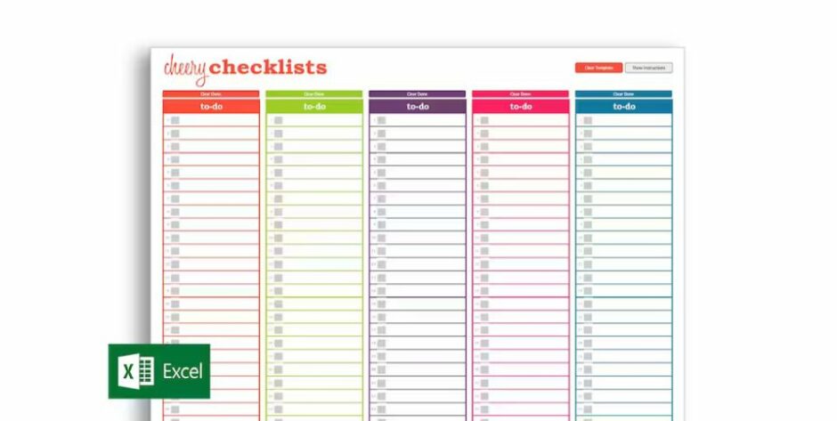 How To Make A Checklist In Excel In 5 Easy Steps