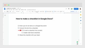 How To Make A Checklist In Google Docs (+Free Templates)