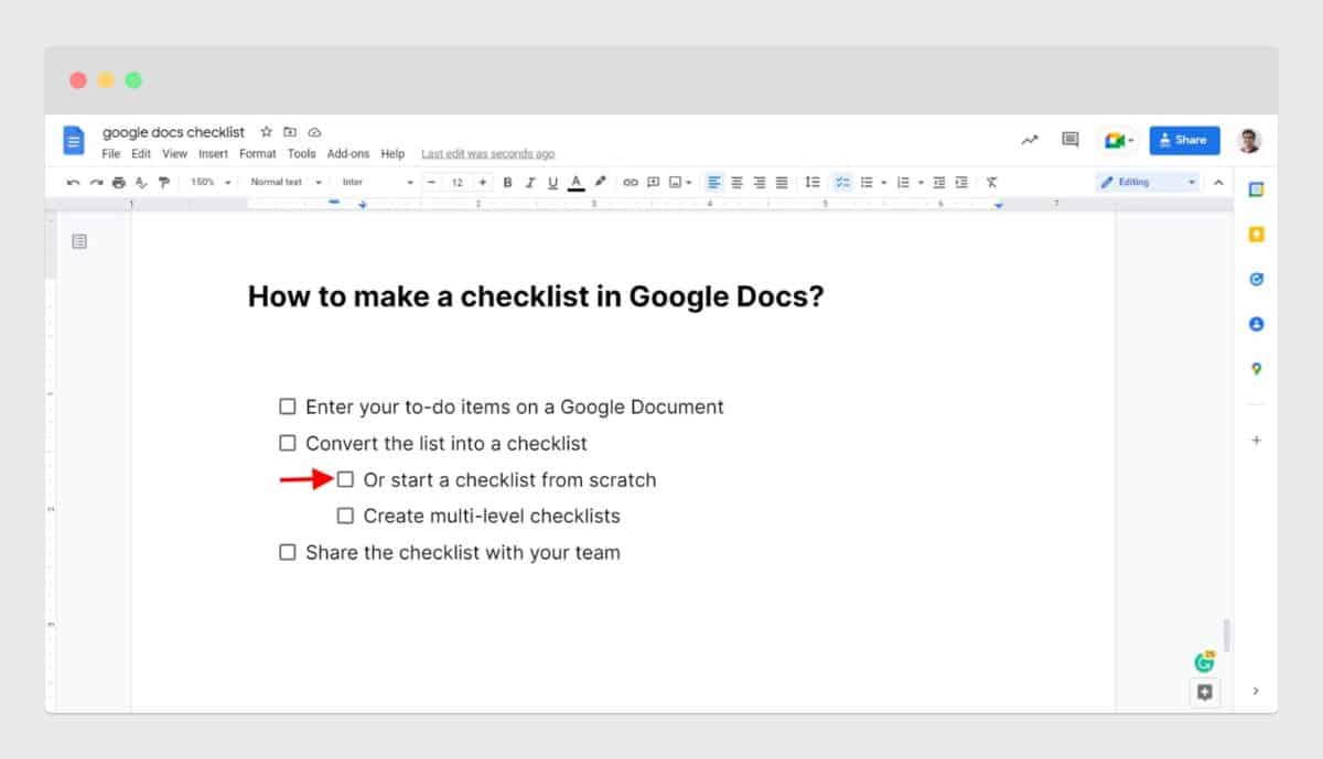 How To Make A Checklist In Google Docs In 3 Simple Steps