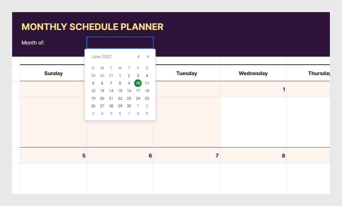 How To Make A Schedule In Google Sheets With Free Templates Toggl Blog