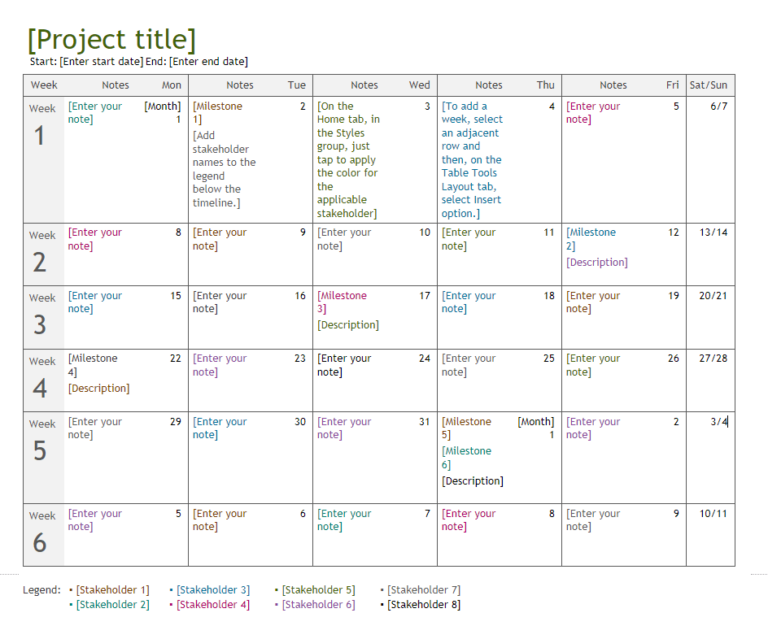 6 Marketing Project Plan Templates For Your Next Campaign