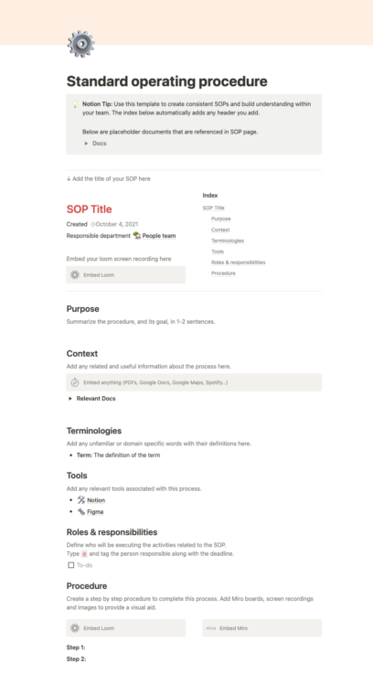 How To Write An SOP (Standard Operating Procedure) in 6 Steps