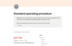 How To Write An SOP (Standard Operating Procedure) in 6 Steps