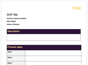 How To Write An SOP (Standard Operating Procedure) in 6 Steps