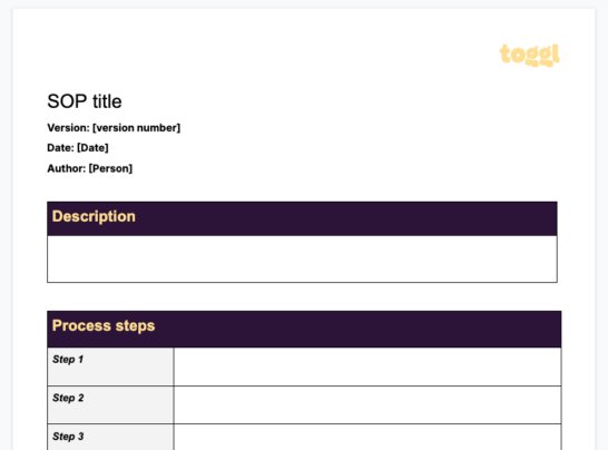 How To Write An SOP (Standard Operating Procedure) in 6 Steps