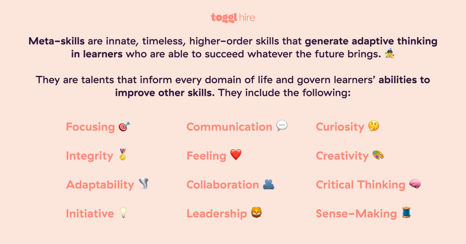 6 Meta Skills Candidates Need in 2025 • Toggl Hire