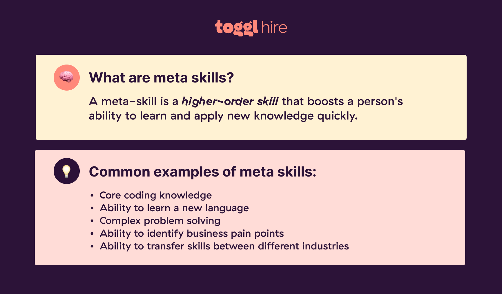 6 Meta Skills Candidates Need in 2025 • Toggl Hire