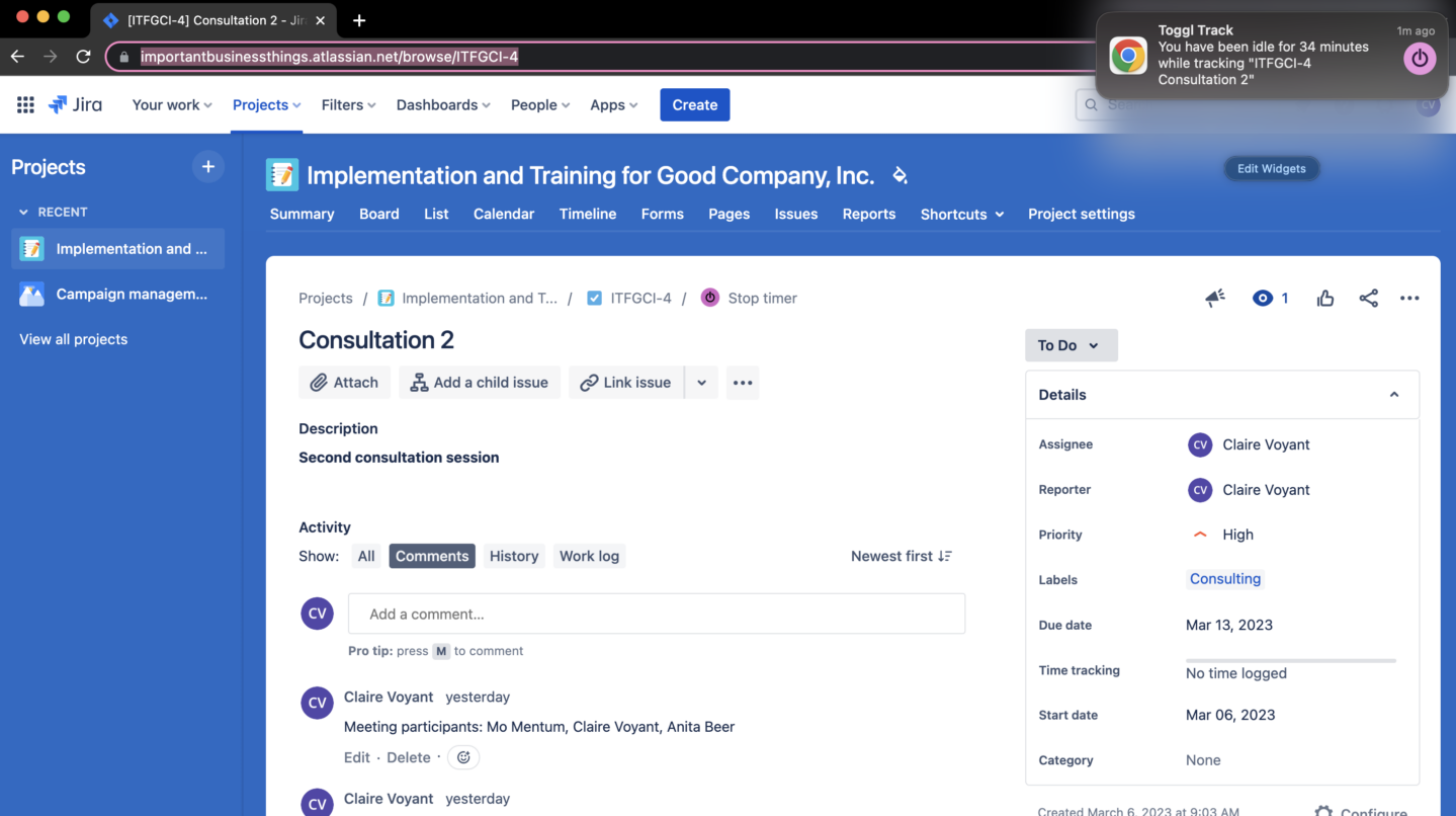Jira Time Tracking: How To Log Hours In Jira With Toggl Track