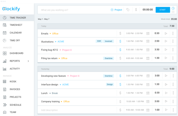 7 Best Project Time Tracking Software [2024]