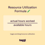 Optimal Resource Utilization: Formulas, Metrics, Best Practices