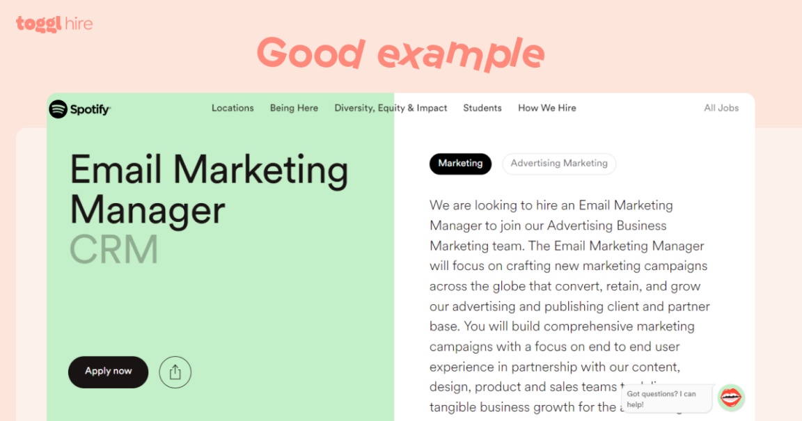 How to Write a Good Job Description + 15 Examples for Inspiration ...