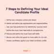 5 Steps to Crafting Your Ideal Candidate Profile • Toggl Hire