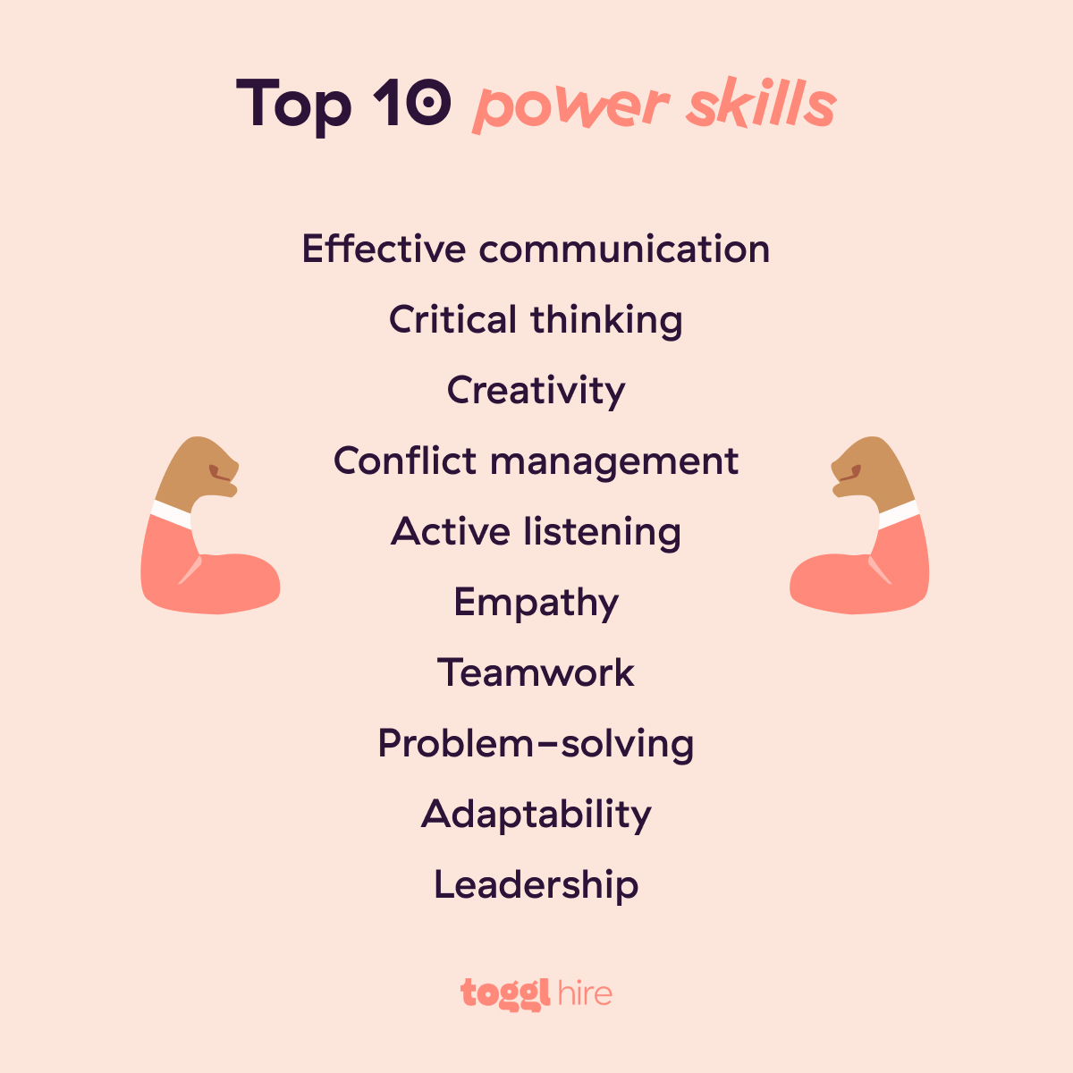Forget Soft Skills…Focus on These 10 Power Skills • Toggl Hire