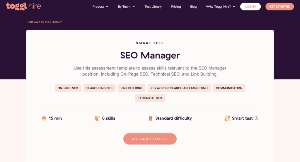 7 Tips for Hiring a (Great) SEO Manager • Toggl Hire