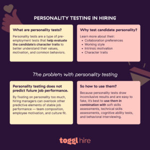 How to Use Personality Tests for Hiring (The Right Way) • Toggl Hire