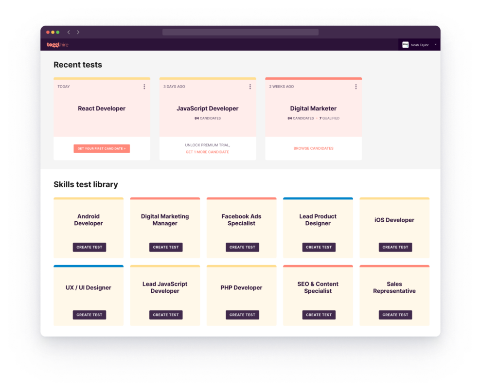 The Top 16 Candidate Assessment Tools in 2024 • Toggl Hire