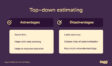 Top-Down Estimating: What Is It & How To Use It
