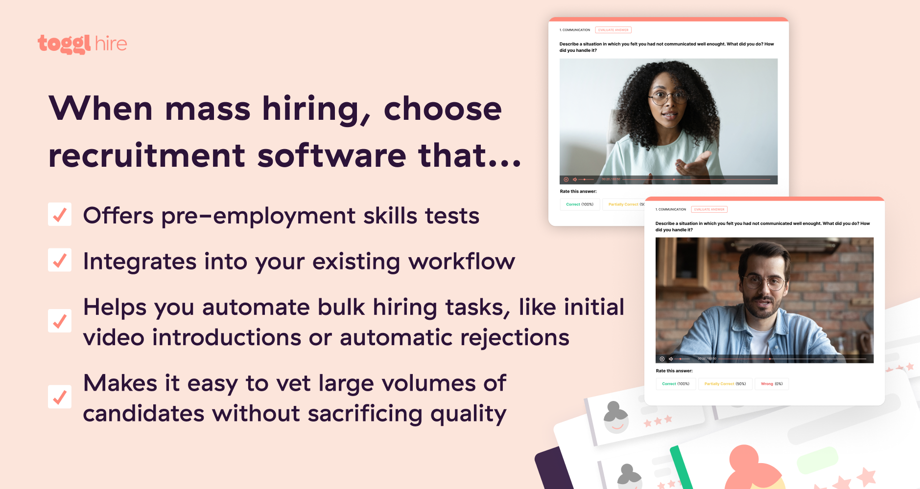 Mass Hiring 101: Strategies for Volume and Quality • Toggl Hire