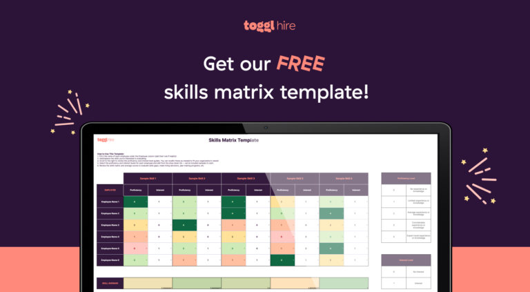What is a Skills Matrix? (FREE TEMPLATE) • Toggl Hire