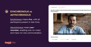 Hold On, What The Heck Are Asynchronous Interviews? • Toggl Hire