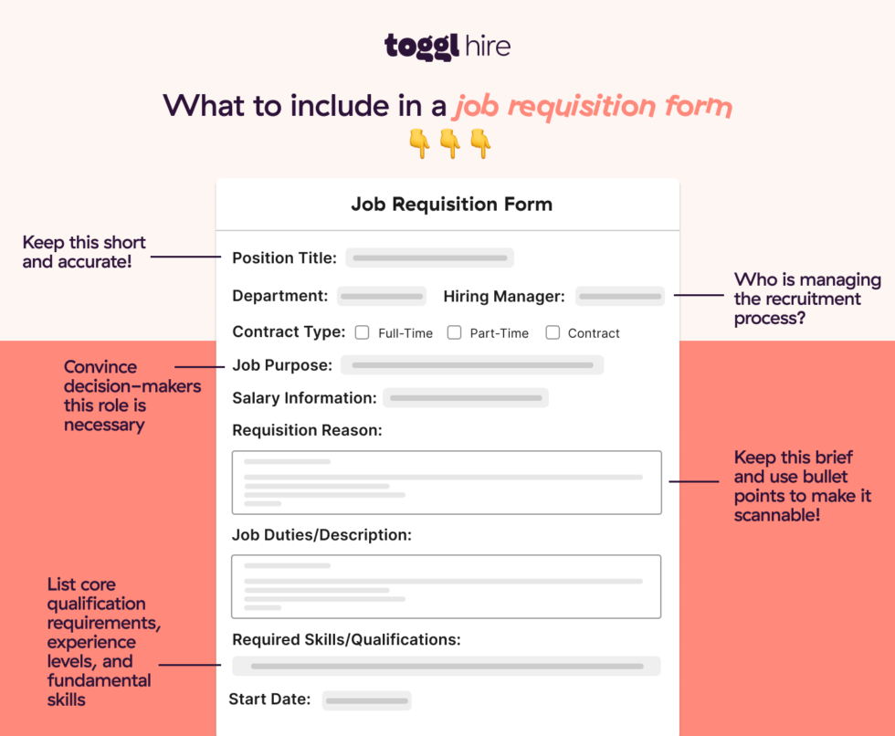 Job Requisition: The Ultimate Guide & FREE Template • Toggl Hire