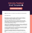How to Give Great Interview Feedback: 15 Examples • Toggl Hire
