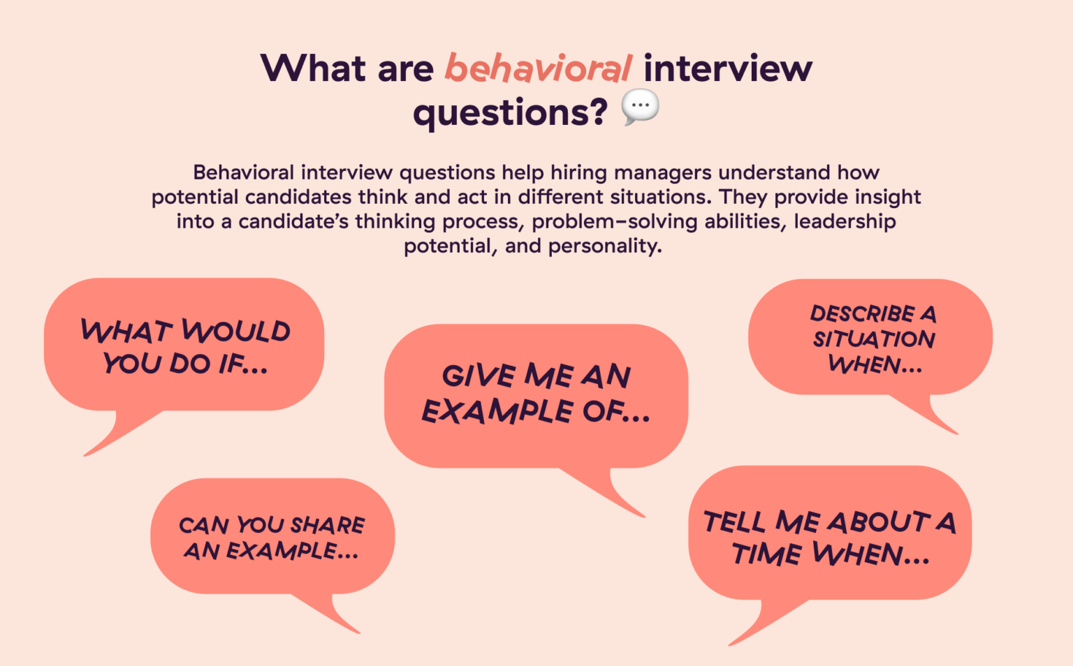 30 Behavioral Interview Questions for Candidates • Toggl Hire