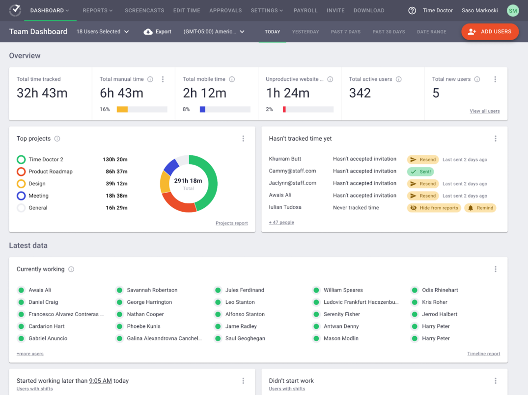10 Best Time Clock Apps For Employees [2024]