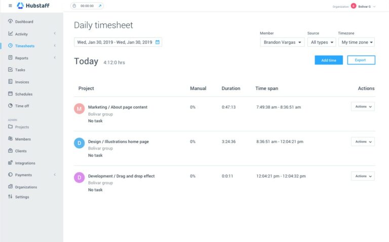 10 Best Time Clock Apps For Employees [2024]