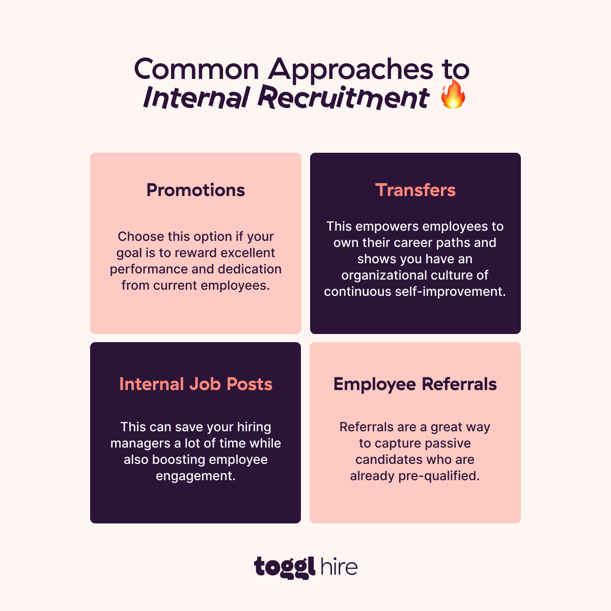 Internal Recruitment Advantages, Strategies & Tips • Toggl Hire