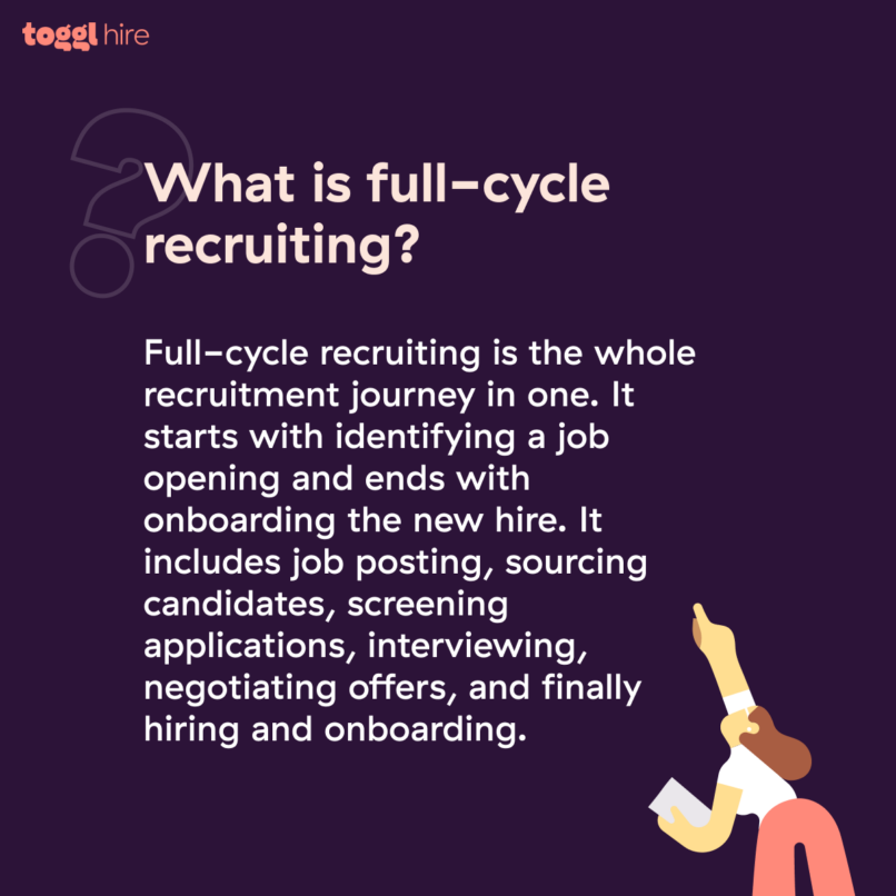 Full-Cycle Recruiting: What It Is & Tips for Success • Toggl Hire