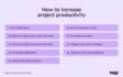 How to Increase Project Productivity: 9 Actionable Ways