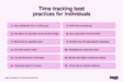 30 Time Tracking Best Practices [Individuals, Teams, Managers]