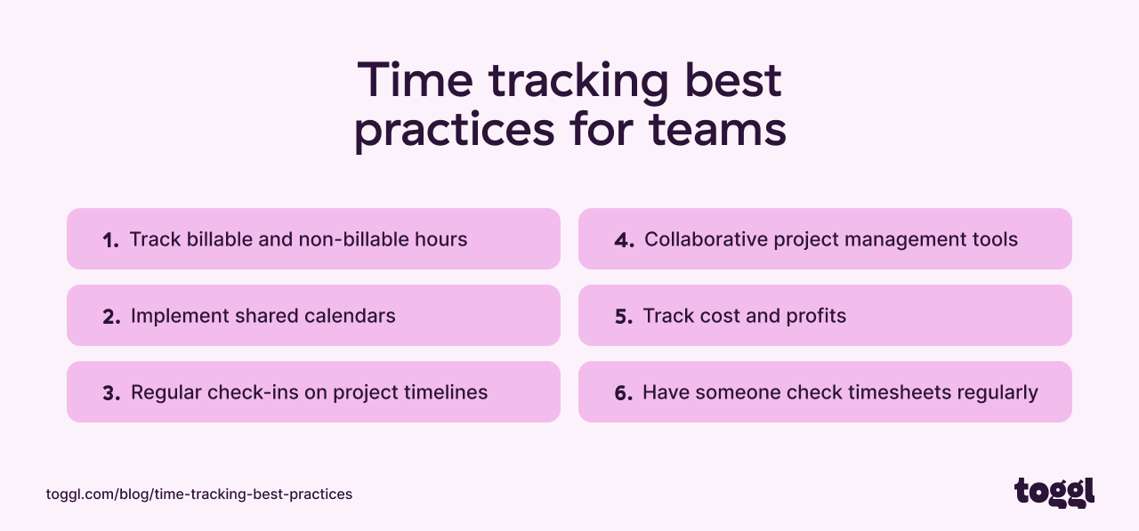 30 Time Tracking Best Practices [Individuals, Teams, Managers]