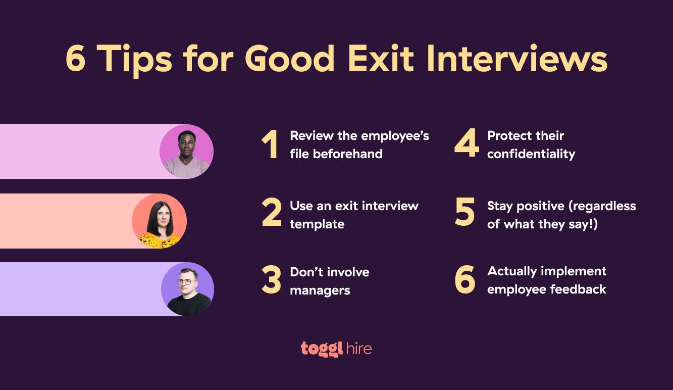 Tips for a Great Exit Interview & The Best 20 Questions to Ask