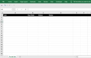 How To Make A Checklist In Excel In 5 Easy Steps