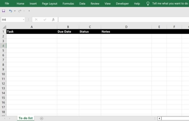 How To Make A Checklist In Excel In 5 Easy Steps