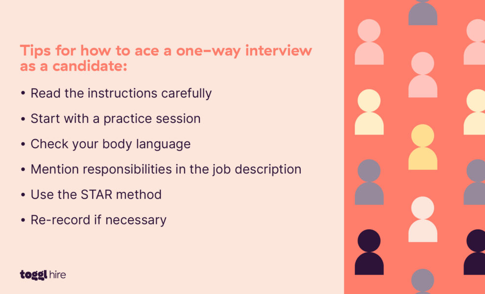 One-Way Interview Guide: Tips for Candidates & Companies