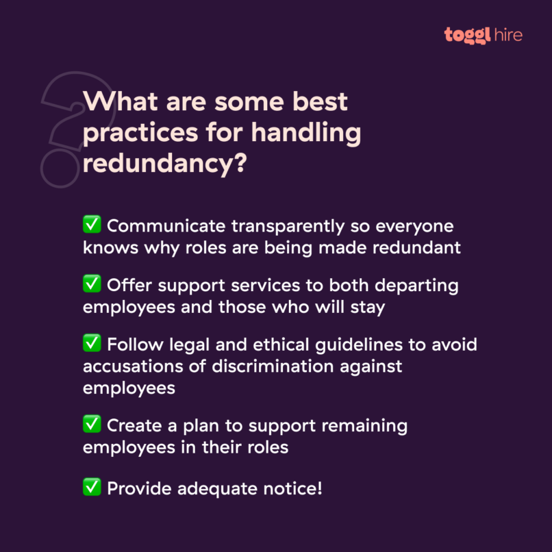 Expert Tips for Dealing with Employee Redundancy