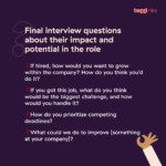 27 Final Interview Questions to Ask Candidates