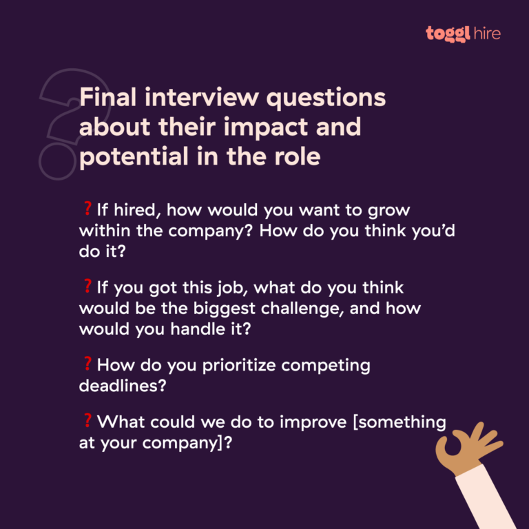 27 Final Interview Questions to Ask Candidates
