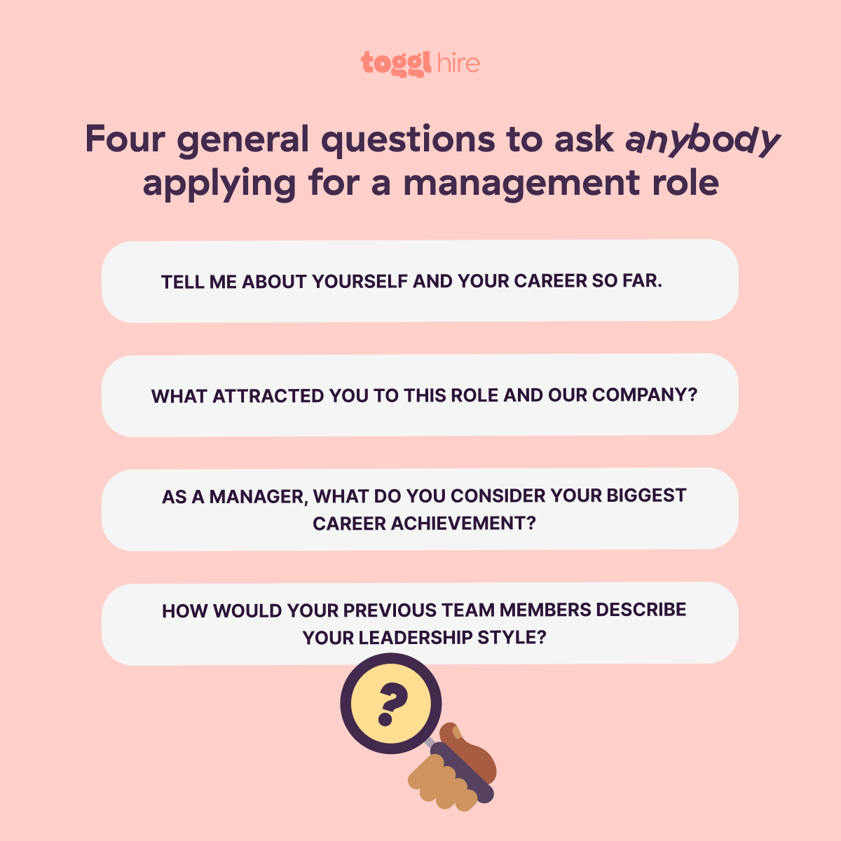 Top 29+ Interview Questions for a Manager’s Position